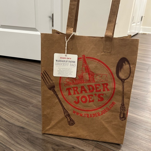 Trader Joe'S | Accessories | Trader Joes Washable Paper Grocery Bag ...